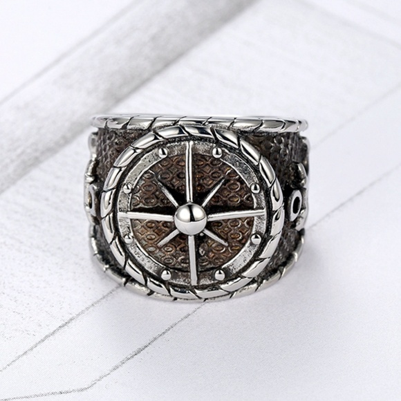 Mens Fashion Jewelry | Accessories | Anchor Nautical Compass Ring | Poshmark
